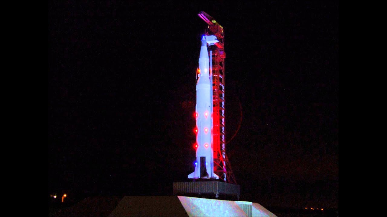 Saturn V Night Launch - YouTube