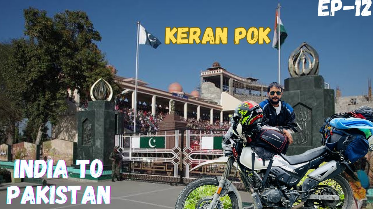 India To Pakistan Bike Ride | Keran Sector Kashmir | Ladakh Road Trip ...