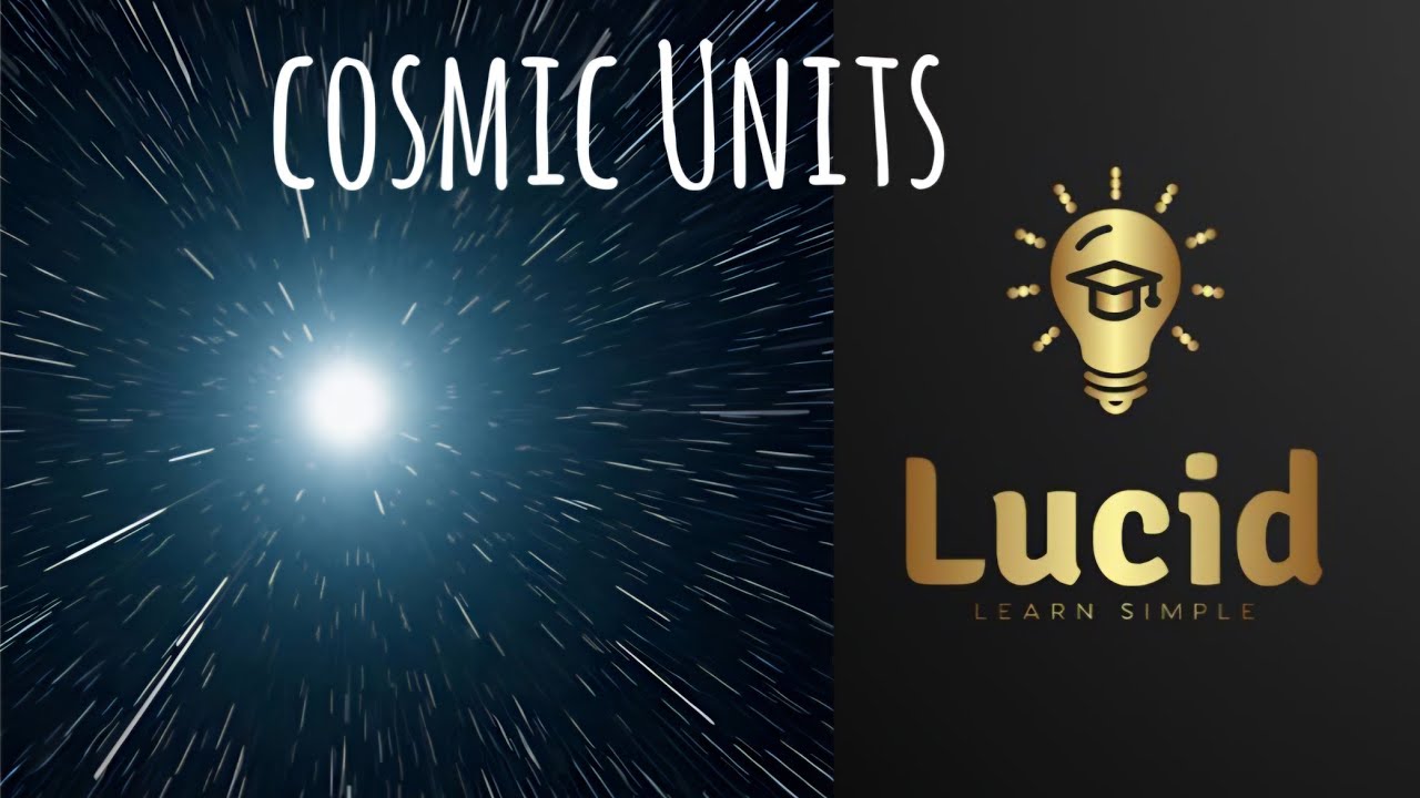 Cosmic units - YouTube