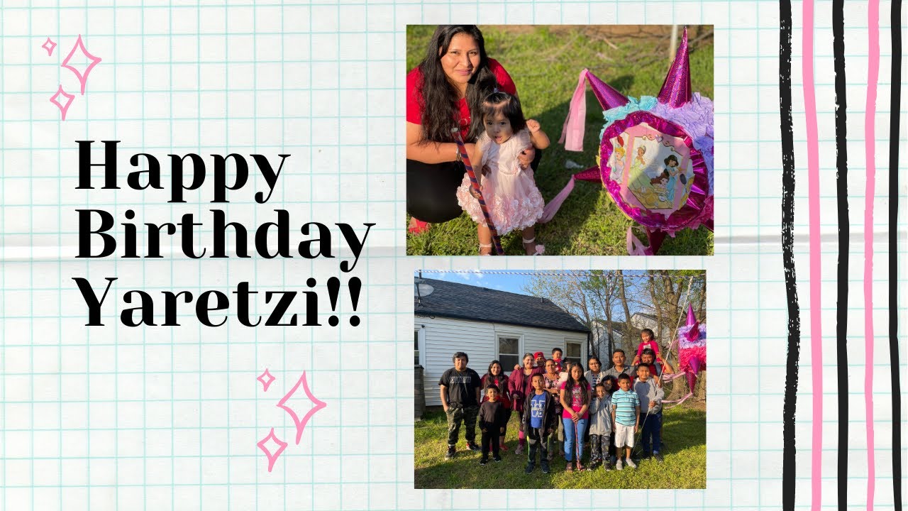My Nieces FIRST Birthday!! Piñata|| Cake|| Family Vlog!! - YouTube