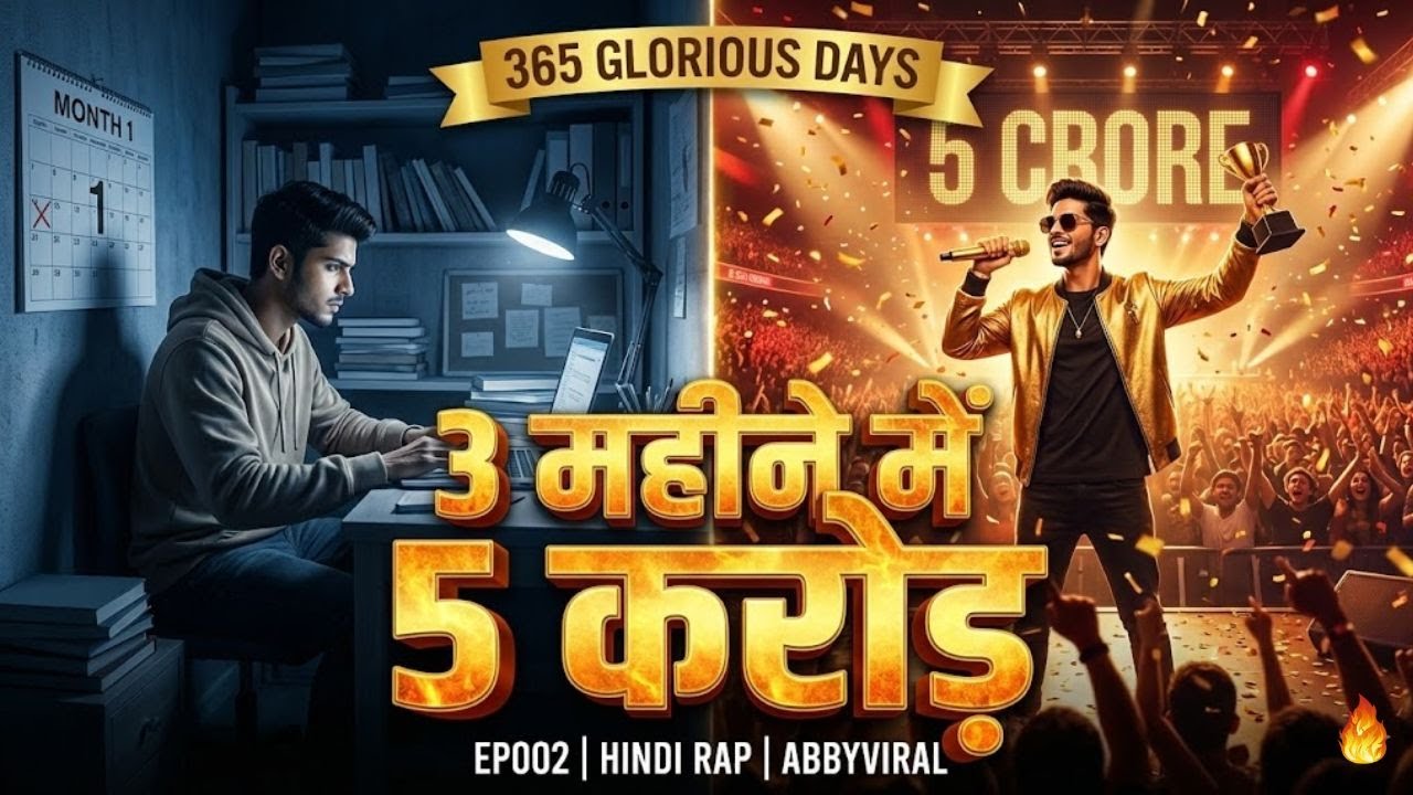 3 MAHINE ME 5 CRORE? Hindi Rap (Ep 002) | 365 Glorious Days AbbyViral ...