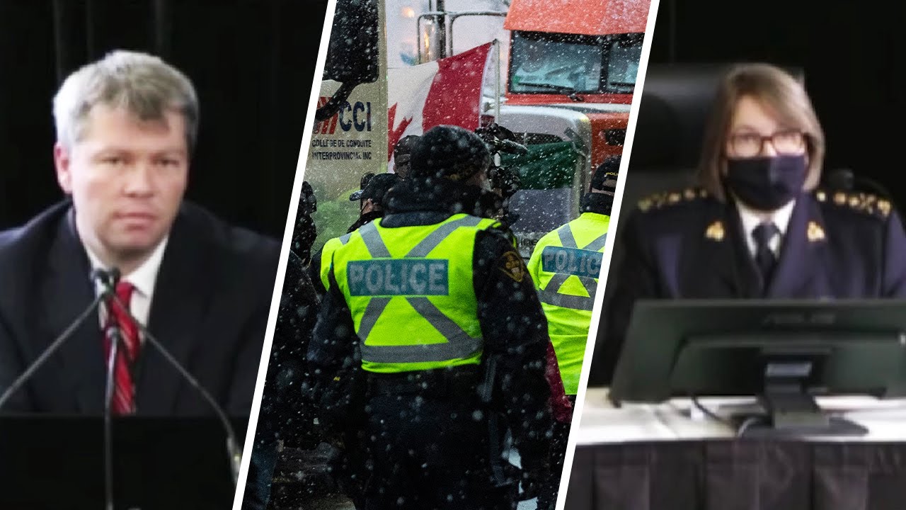 TDF's lawyer Alan Honner cross-examines Commissioner of RCMP Brenda ...