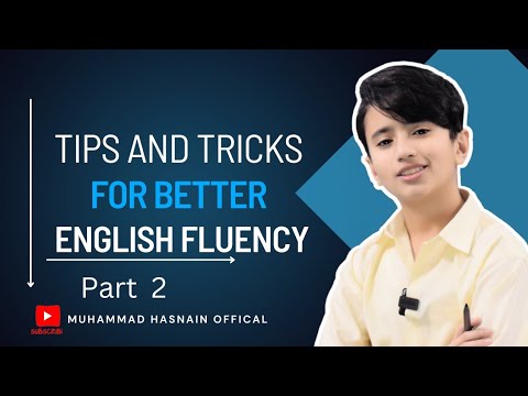 Tips and Tricks for better English fluency part 2 - YouTube