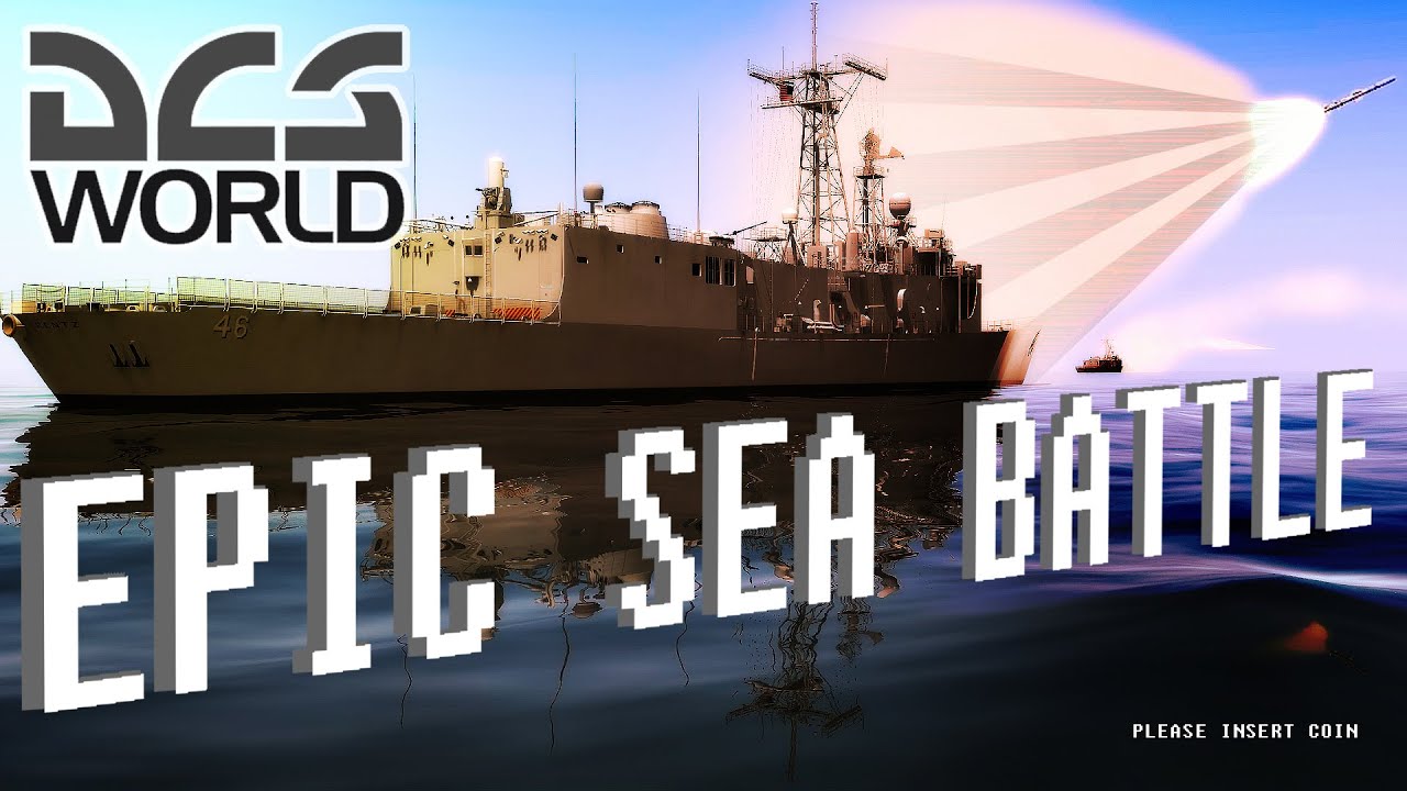 Digital Combat Simulator: EPIC SEA BATTLE (Powerboat Disaster) - YouTube