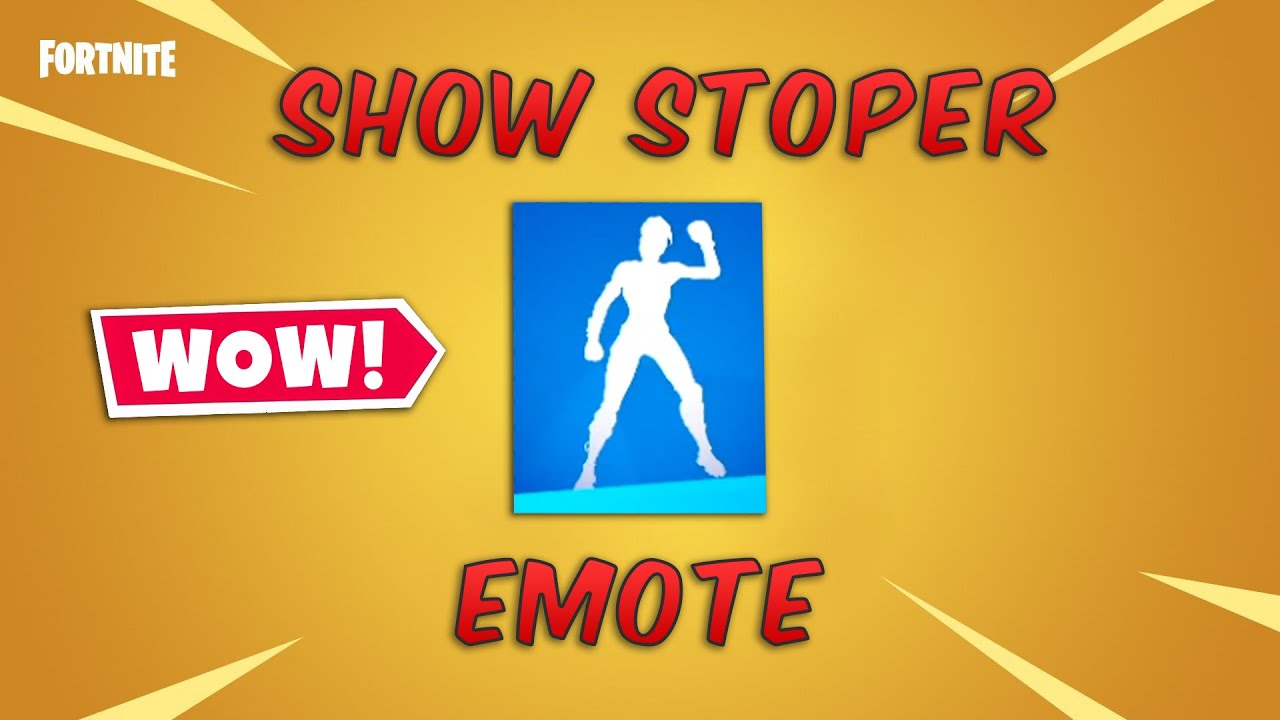 *NEW* Fortnite | Show Stopper Emote - YouTube