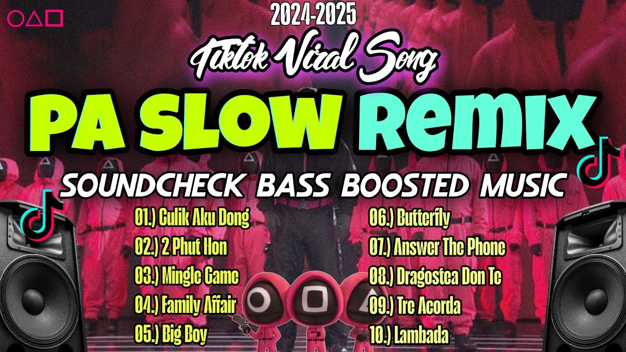New PA SLOW TIKTOK REMIX 2025 | SOUNDCHECK BASS BOOSTED MUSIC | TIKTOK ...