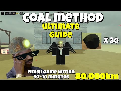 Finish Dead Rails on roblox easily within 30-40 minutes using the "COAL ...