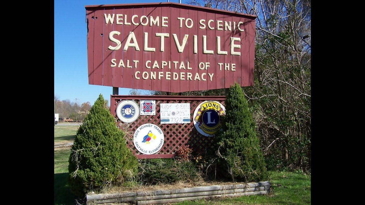 Downtown Saltville Virginia / Drive Through 4k - YouTube