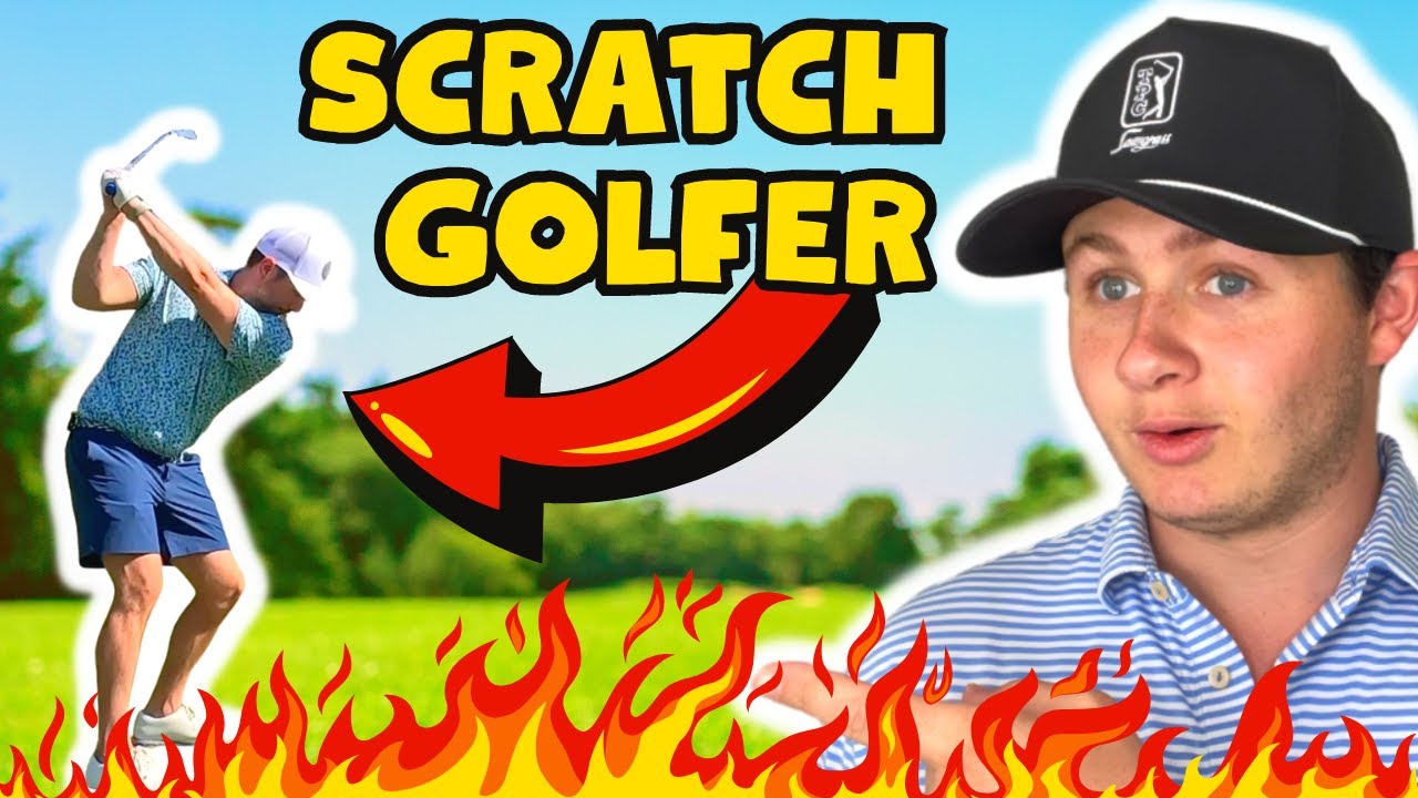 Scratch Golfer Takes Us On A Heater | 9 Hole Golf Scramble - YouTube
