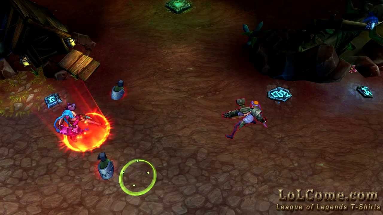 Jinx & Mafia Jinx, Flame Chompers! new particles - League of Legends ...