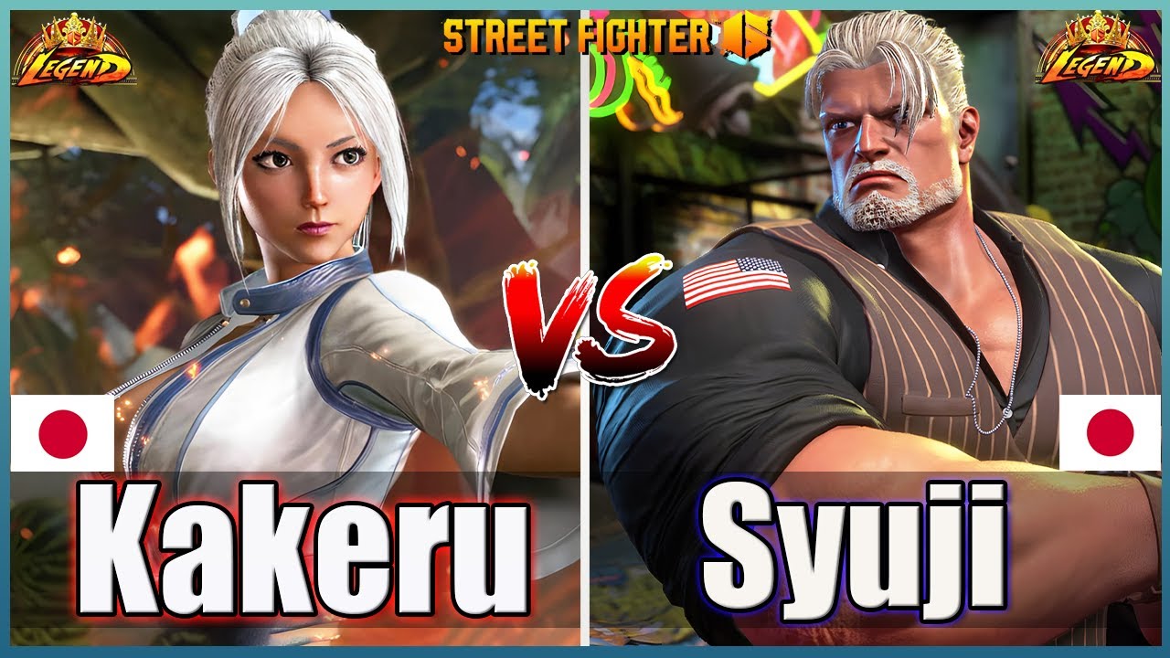 Street Fighter 6 🔥 Kakeru (#2 Rank Mai) Vs Syuji (GUILE) 🔥 Best Room ...