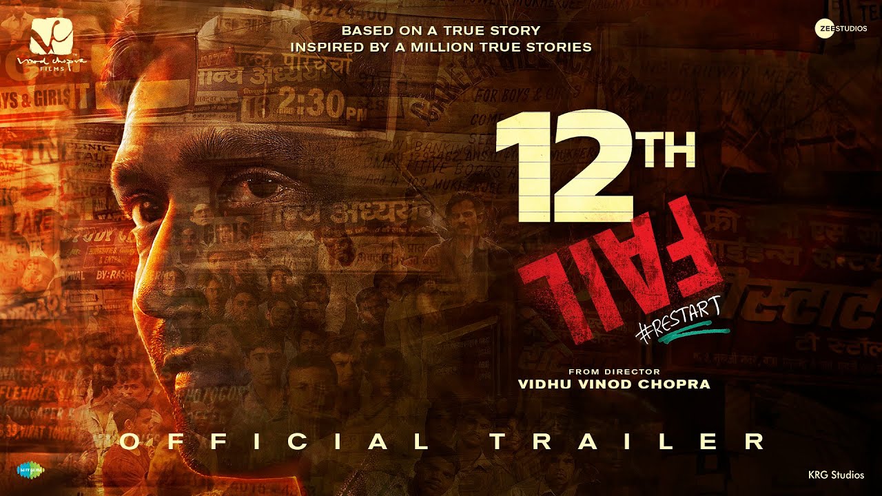 12th Fail - Official Trailer | Vidhu Vinod Chopra | In Cinemas ...