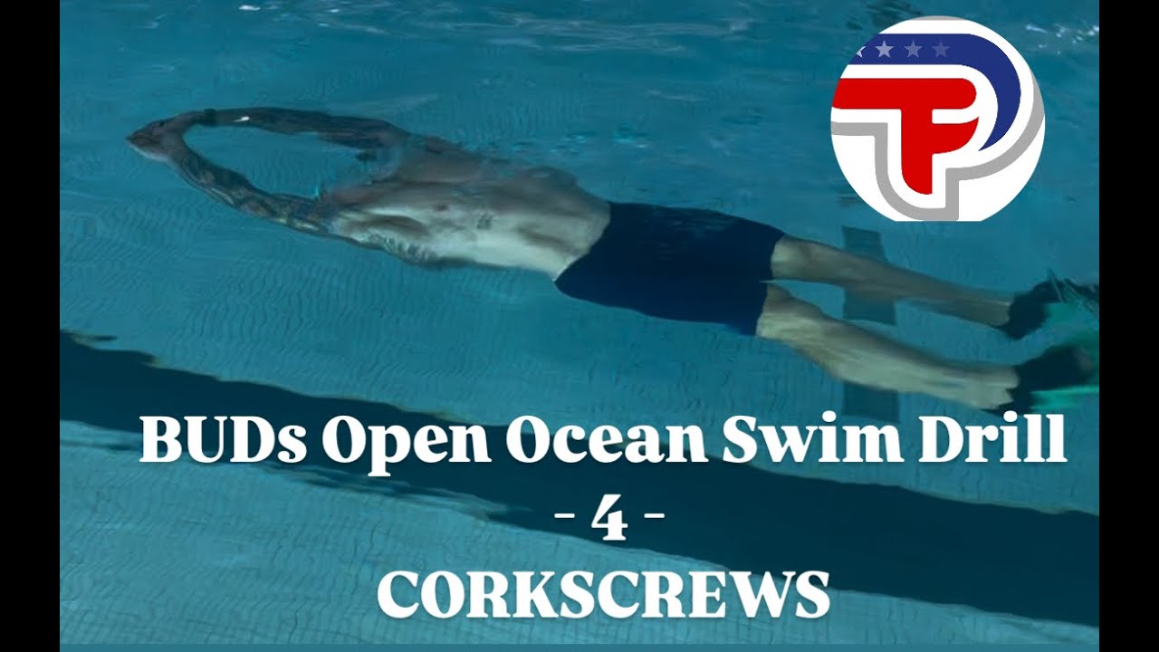 BUDs Open Ocean Swim Drill #4 Corkscrews - YouTube