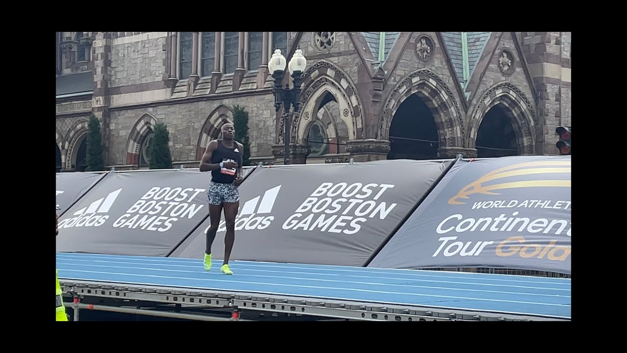 Yohan Blake, Noah Lyles, Grant Holloway, Van Niekerk Adidas Boston ...