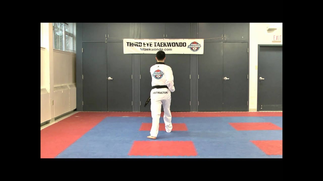 Poomsae #5, Front View - YouTube
