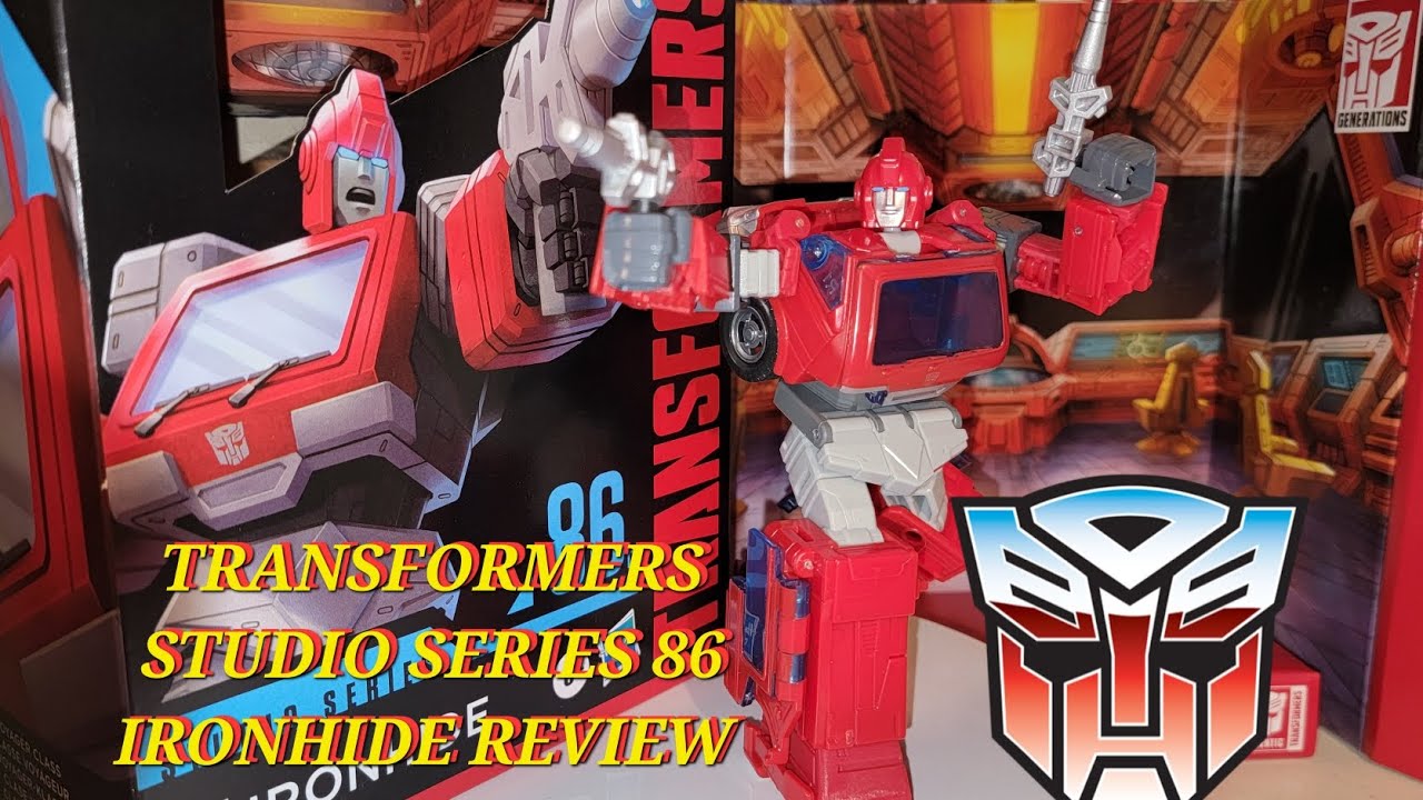 TRANSFORMERS STUDIO SERIES 86 IRONHIDE REVIEW - YouTube