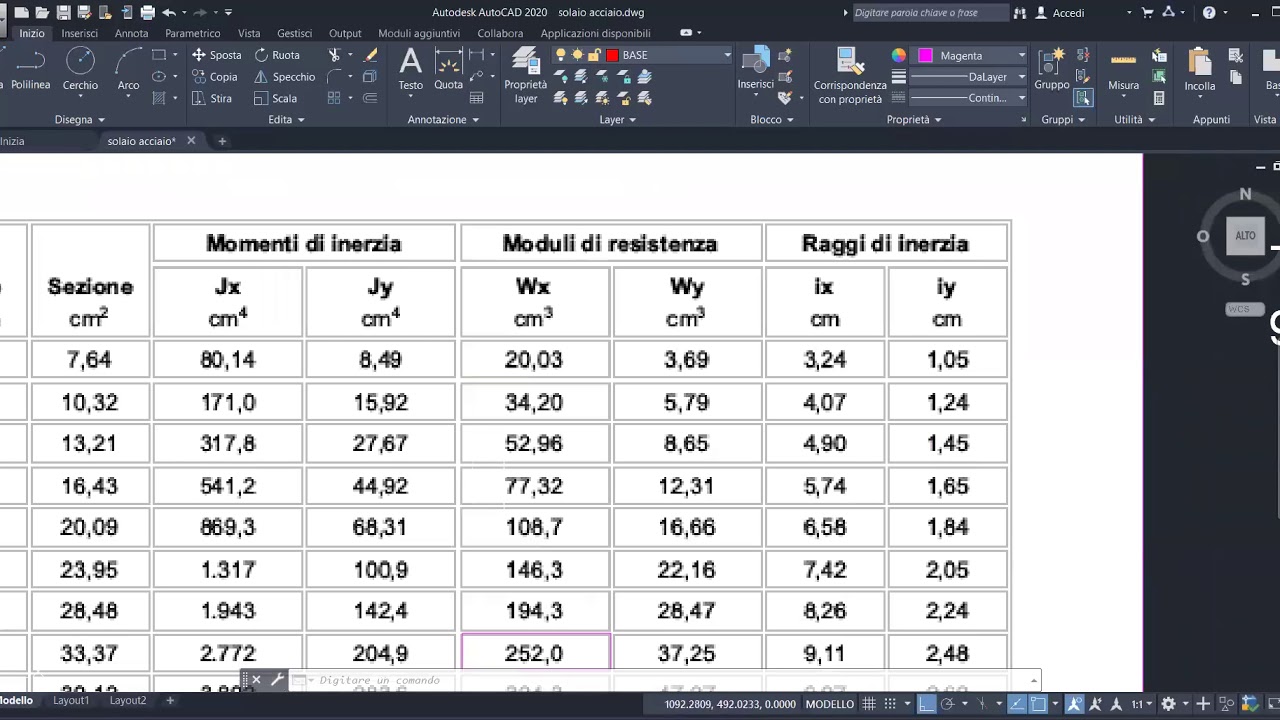 COSTRUZIONI video 2 verifica trave IPE 220 - YouTube