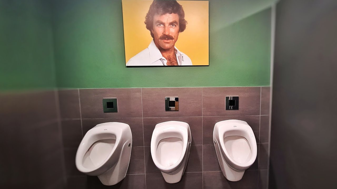 Miami Toilet Design 🚽 Restroom Tour - YouTube