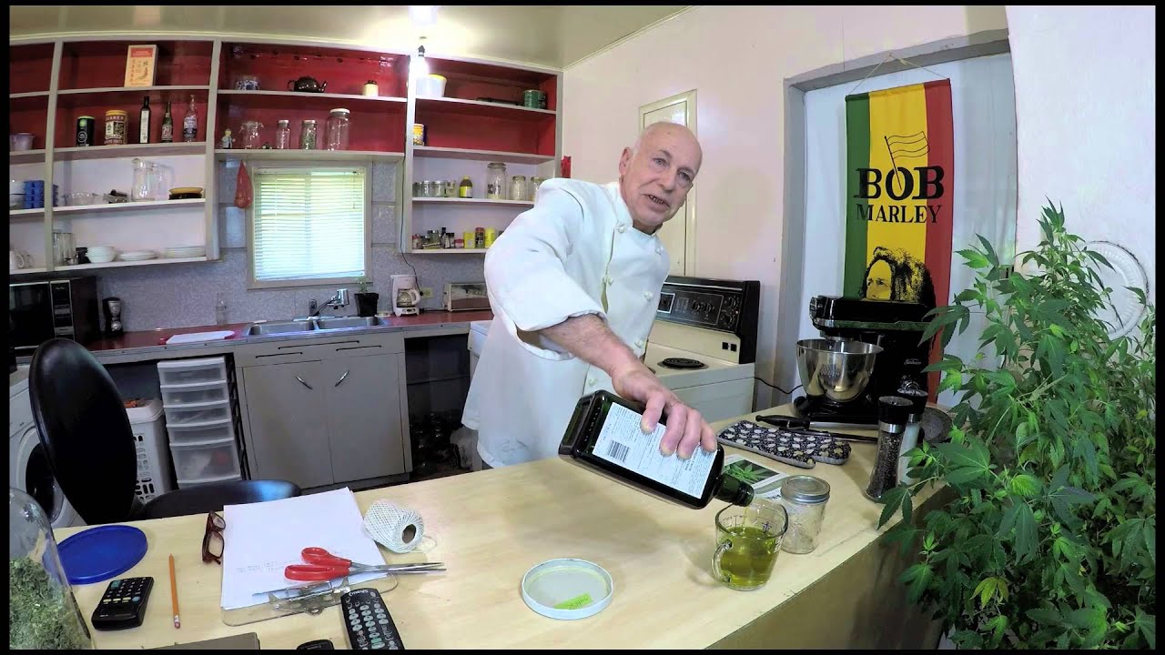 MJ infused Olive Oil - YouTube