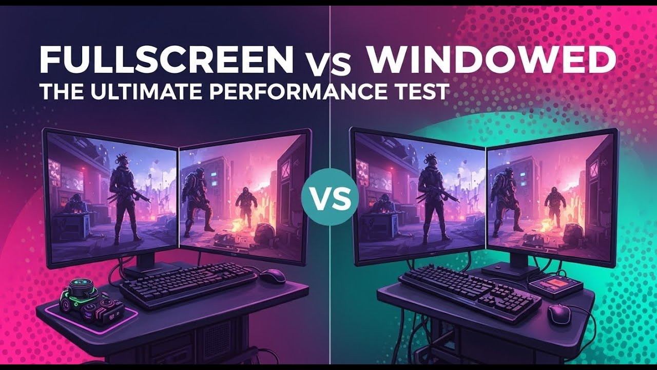 Fullscreen vs Windowed: The Ultimate Performance Test - YouTube