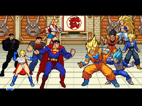 Goku vs Superman - Dragon Ball VS DC