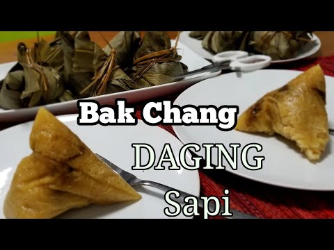 Resep membuat Bak chang. (Chinese food ) - YouTube