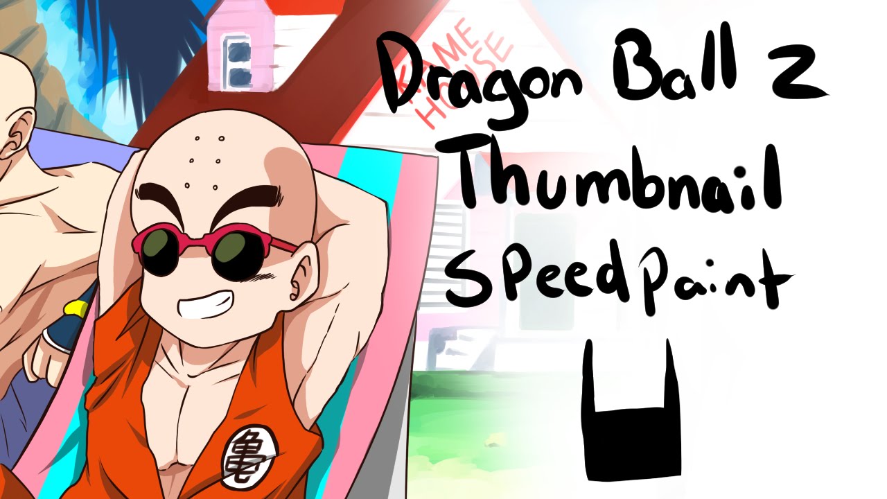 Dragon Ball Z thumbnail [SPEEDPAINT] - YouTube