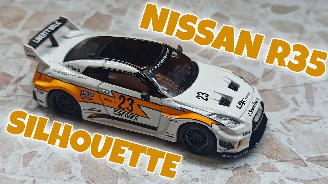 MINI GT R35 SILHOUETTE (MINI GT LB-Silhouette WORKS GT NISSAN 35GT-RR ...