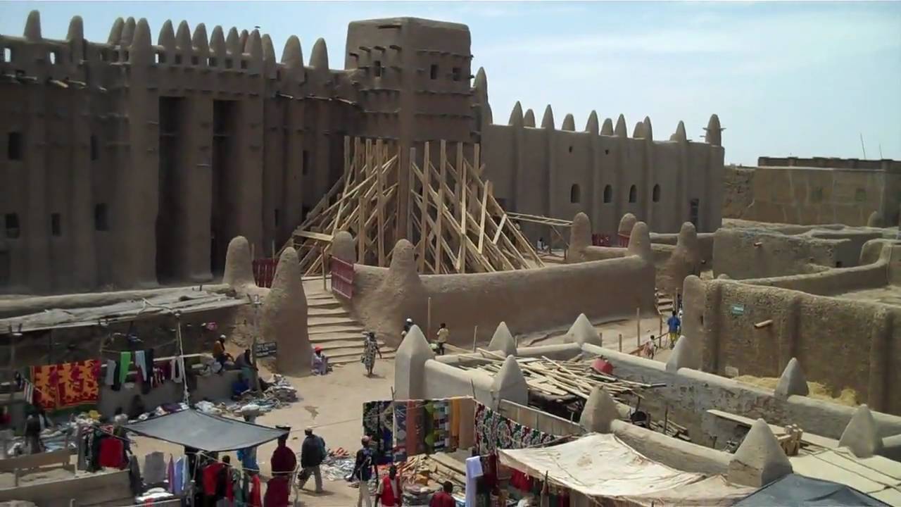 Monday Market in Djenne, Mali - YouTube