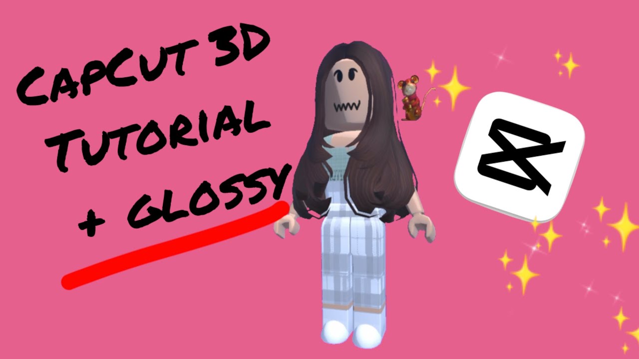 How to make a 3D edit + glossy - YouTube