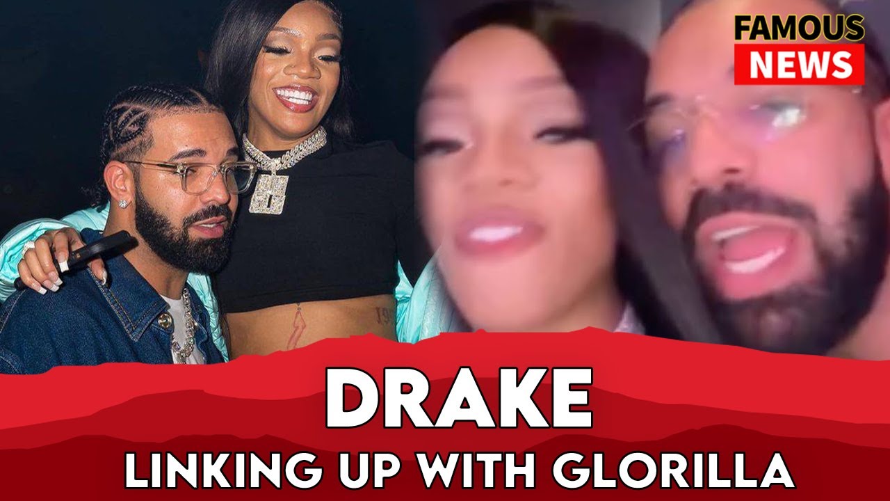 Glorilla & Drake Link Up At Lil Baby Birthday Party | Famous News - YouTube