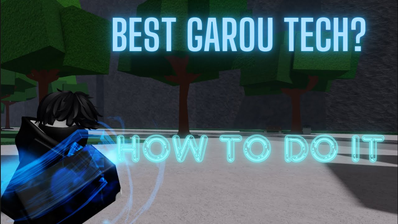 The best Garou tech... (The Strongest Battlegrounds) - YouTube