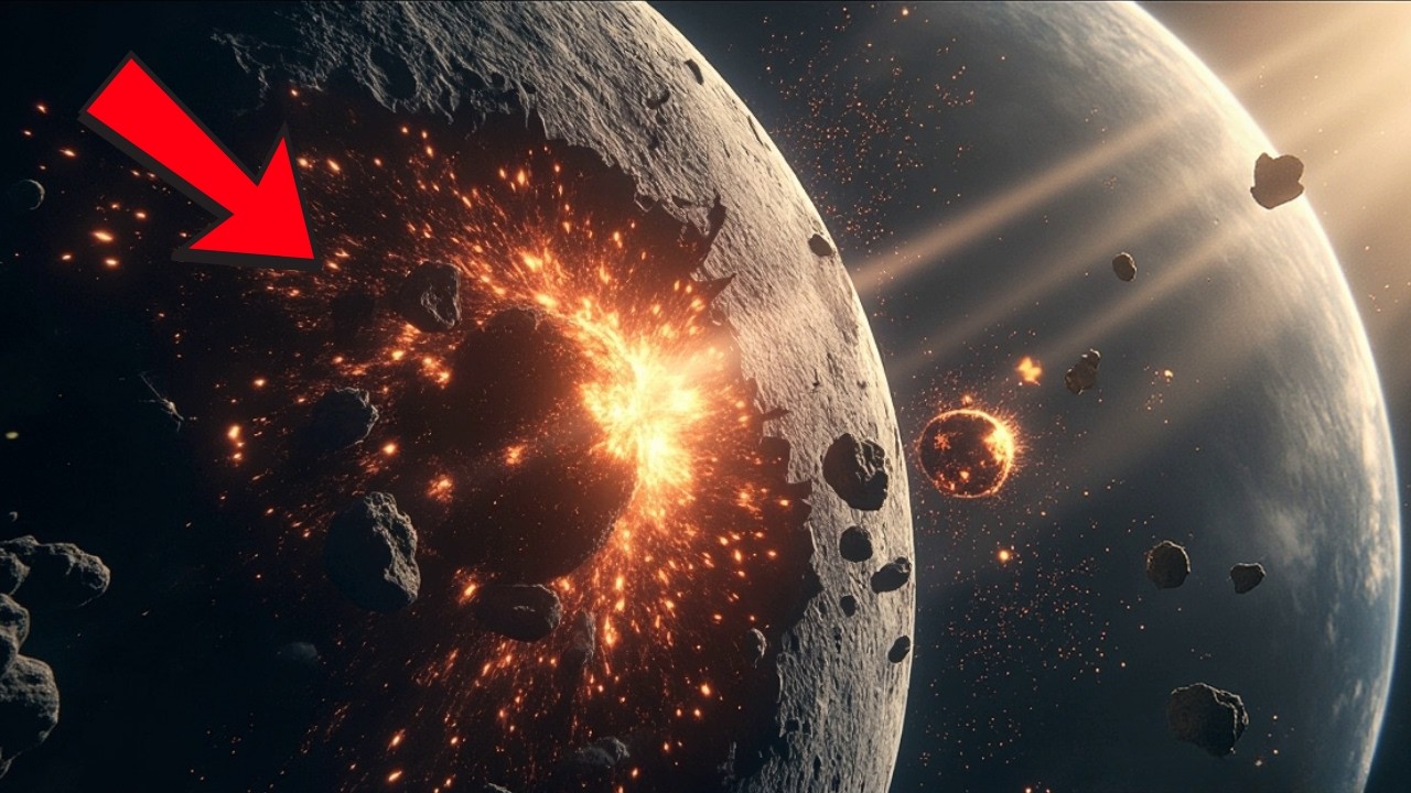 What If a Meteor Hit the Moon? | AI Visualizes Earth’s Worst-Case ...