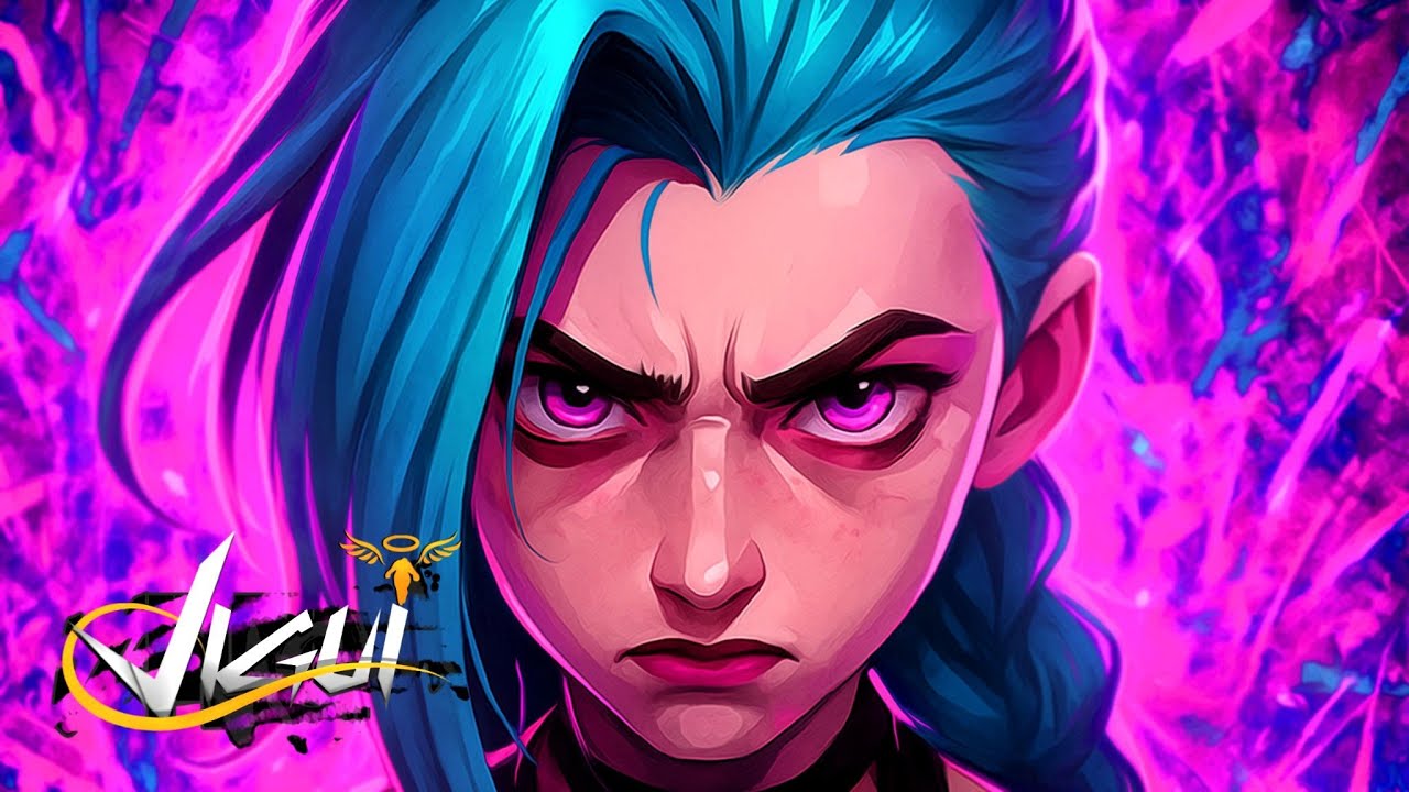 Jinx (Arcane) - Neon | Vigui - YouTube