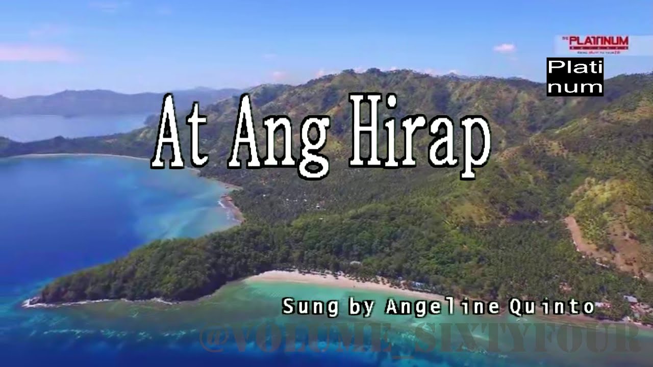Angeline Quinto - At Ang Hirap (Karaoke/Lyrics/Instrumental) - YouTube