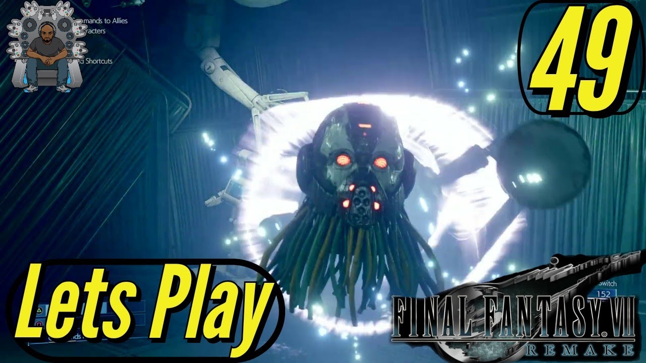 Final Fantasy 7 Remake - Let's Play 49: The Brain Pod (Mini Boss Fight ...