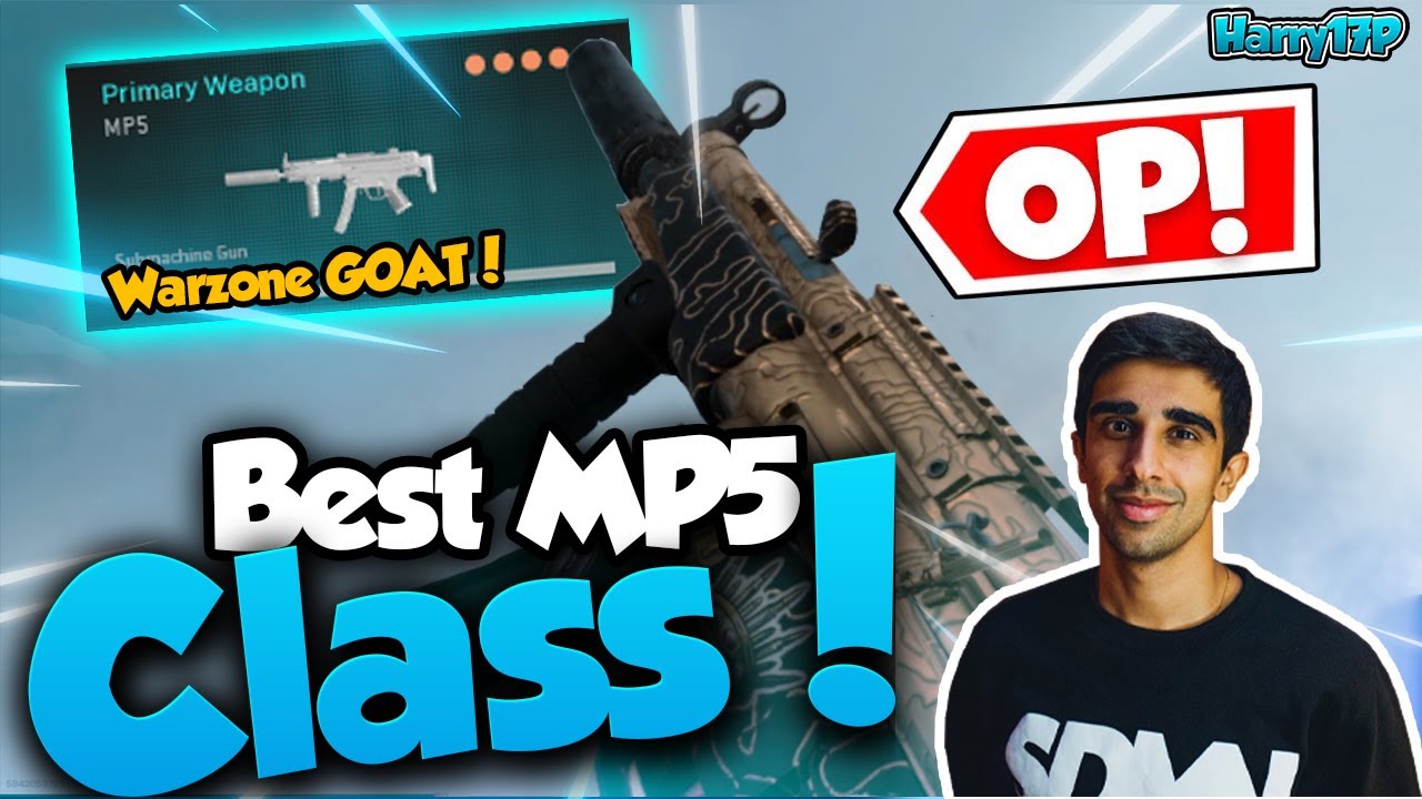 Best MP5 Class Setup MW! Used By Vikkstar123! Best Class Setup Modern ...