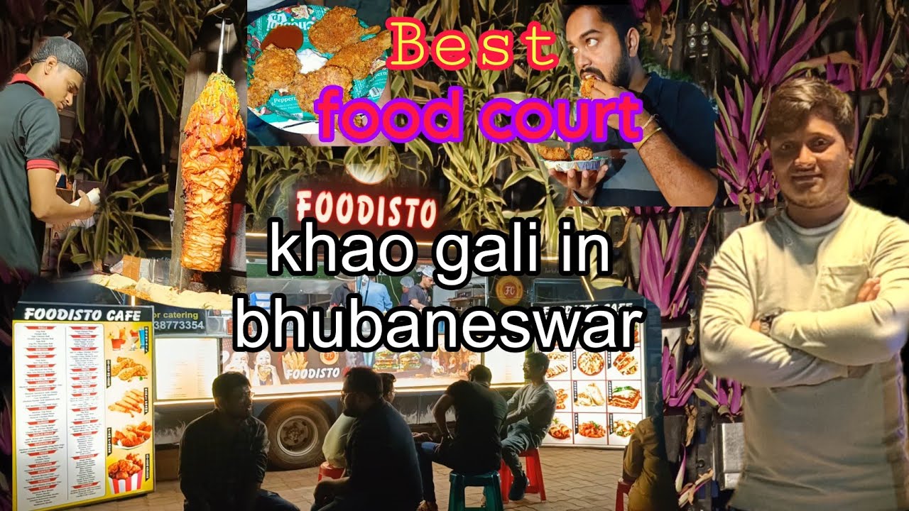 Khao gali food volg//Best Street food in bhubaneswar//sahid nagar near ...