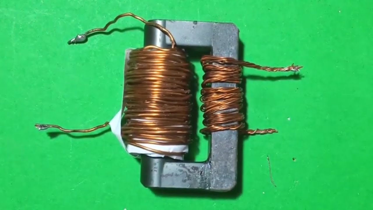 Cara menggulung Trafo Ferit dari Flyback Bekas TV untuk SMPS - YouTube