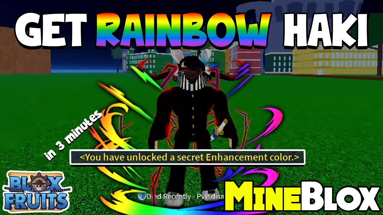 How to Get Legendary Haki Color in Blox Fruit (ROBLOX) - YouTube