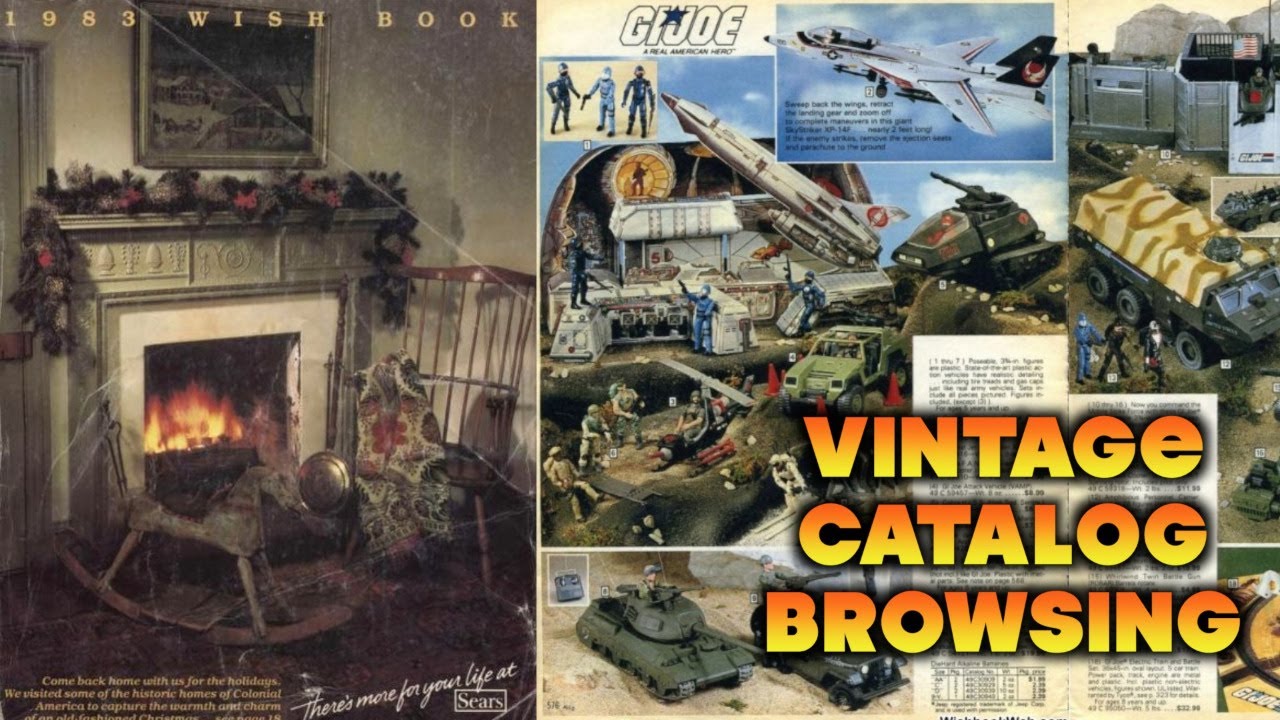 Sears 1983 Christmas Wishbook Vintage Catalog - YouTube