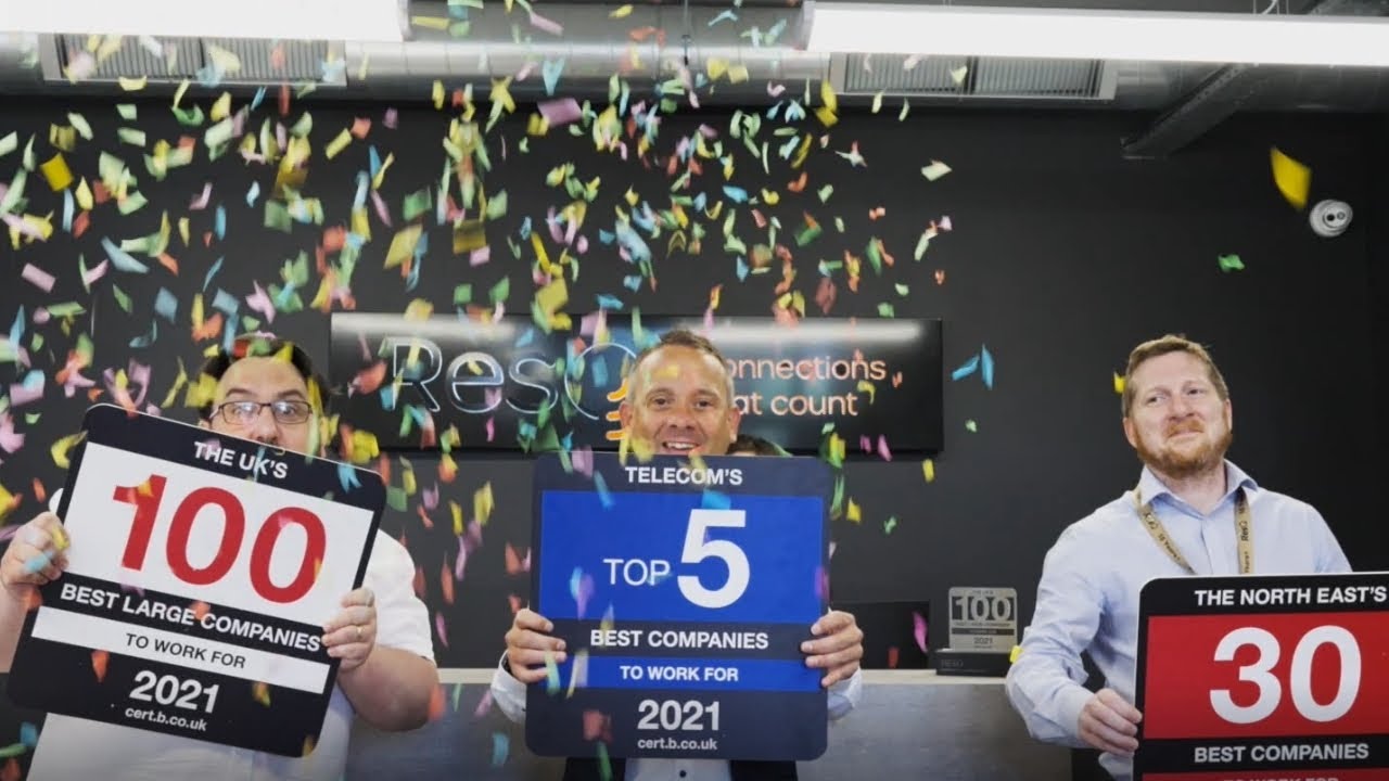 ResQ Celebrates Best Companies 3 Star Achievement - YouTube