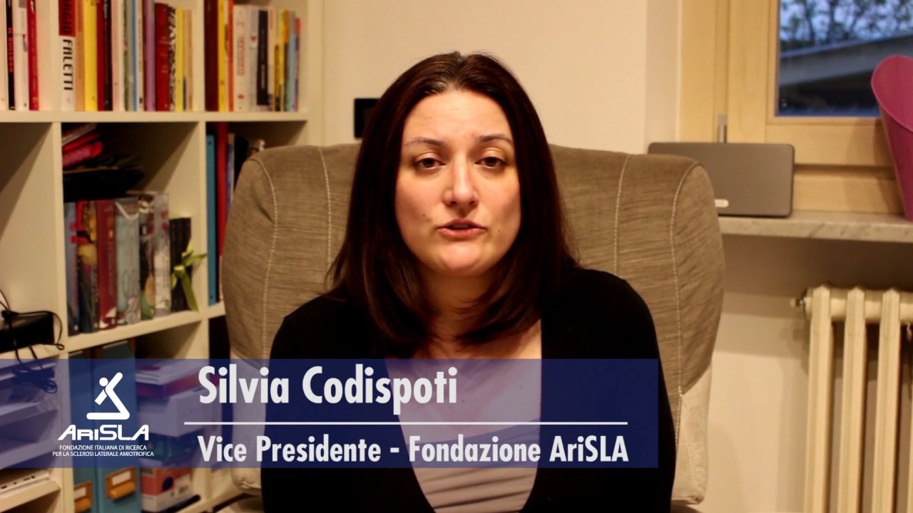 Messaggio Silvia Codispoti - Vice Presidente Fondazione AriSLA - YouTube