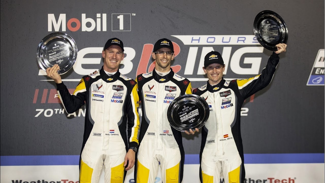 Sebring 12 Hour Win - Corvette Racing - YouTube