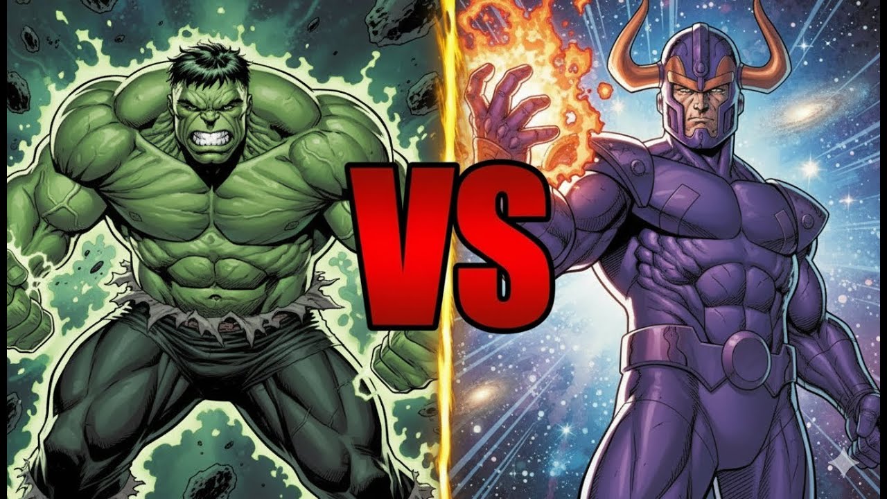 Legendary Fights: World Breaker Hulk VS Galactus - YouTube