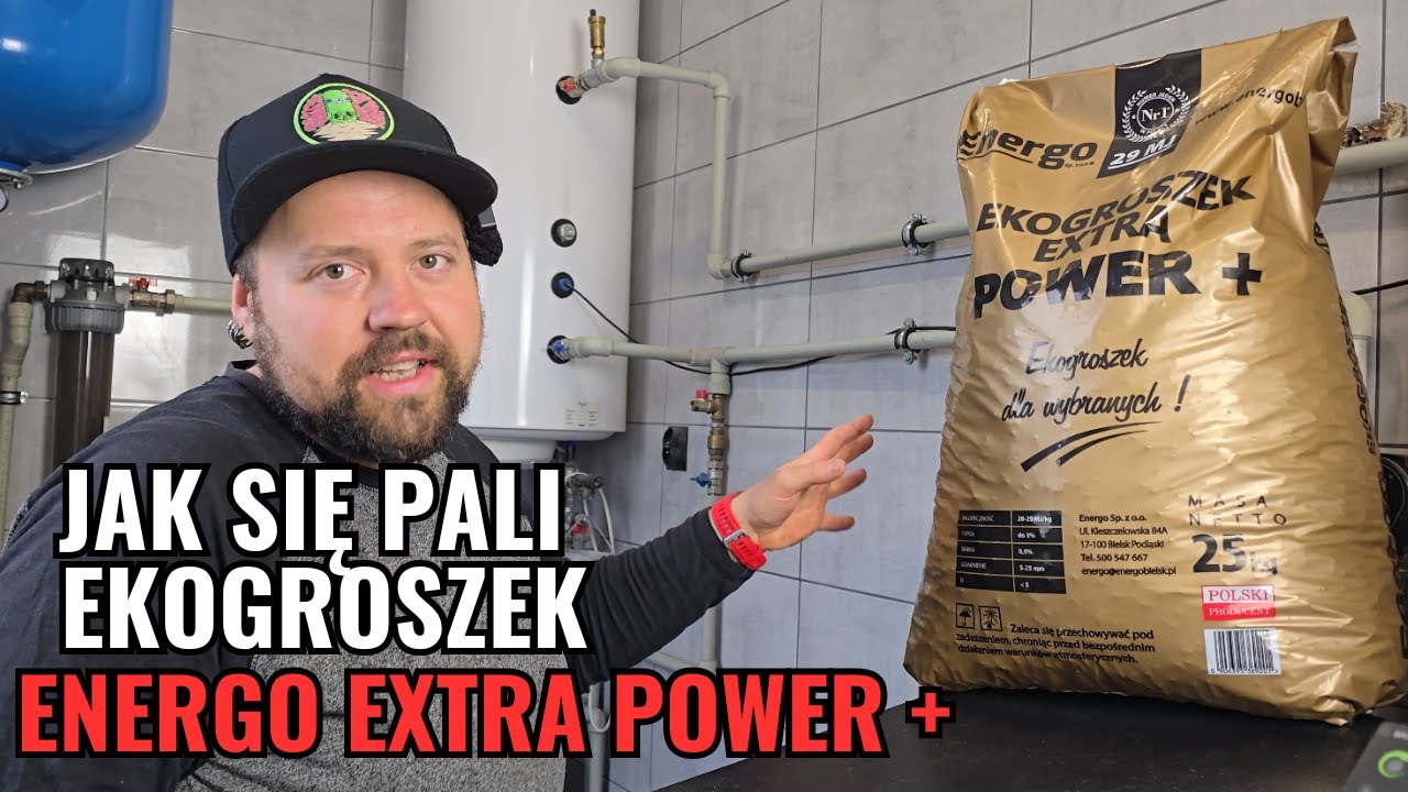 Jak się pali ekogroszek Energo Extra Power +? - YouTube