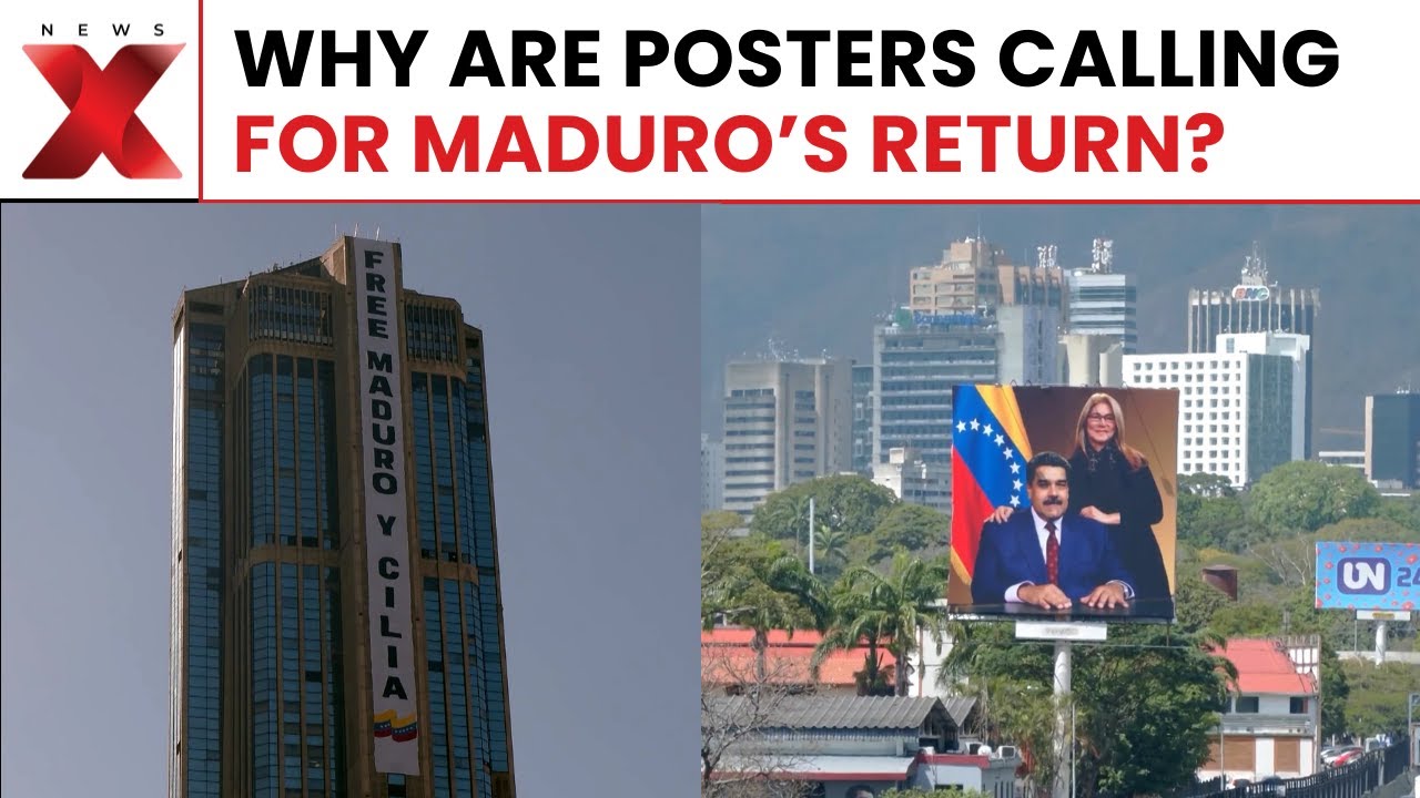“Free Maduro” Posters Take Over Caracas Streets in Stunning Show of ...