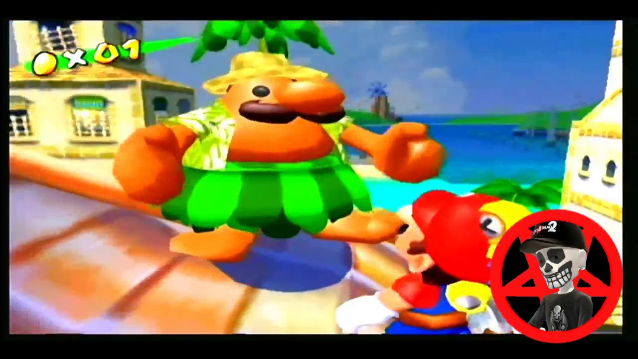 Super Mario Sunshine - Delfino Plaza - Shine #6 - Chuckster on the Roof ...