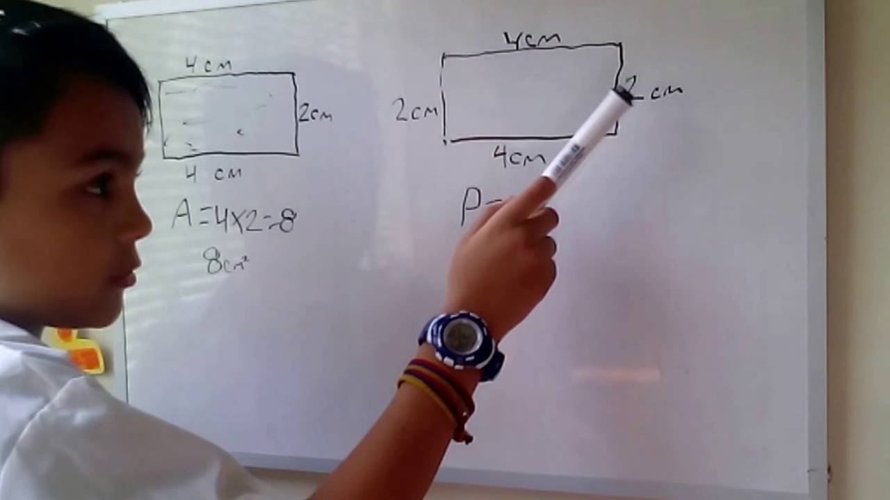 Área y Perímetro (Explicación para niños) - YouTube
