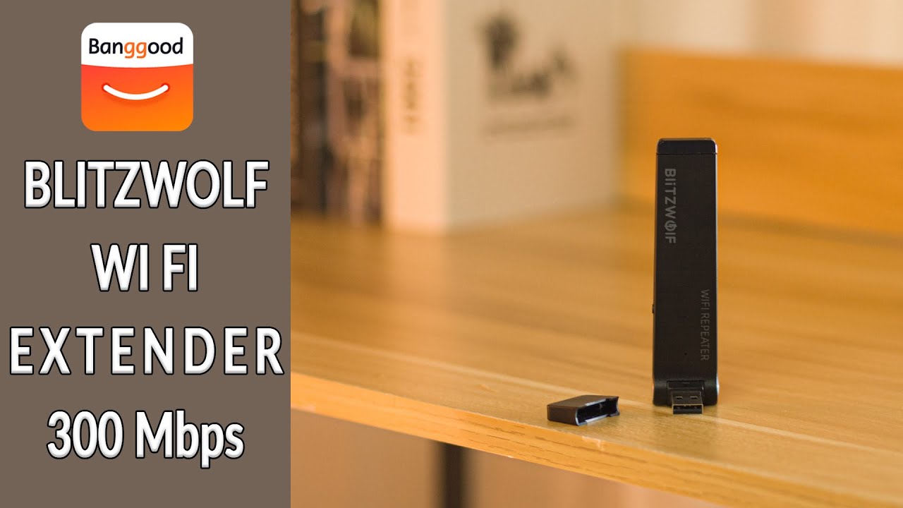 BlitzWolf BW-NET4 300Mbps USB WiFi Extender | Settings | Speed Test in ...